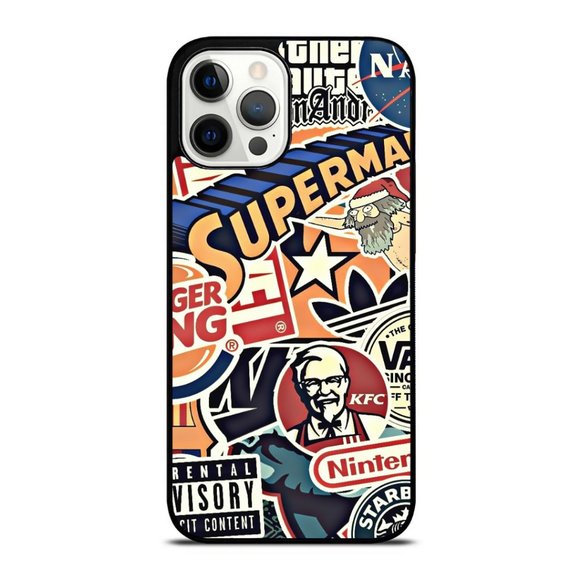 Accessories | 9s Cool Collage Sticker Aesthetic Iphone Case | Poshmark